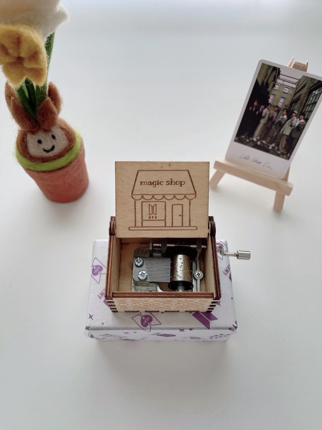 BTS Music Box Trending Mikrokosmos Magic Shop Spring - Etsy