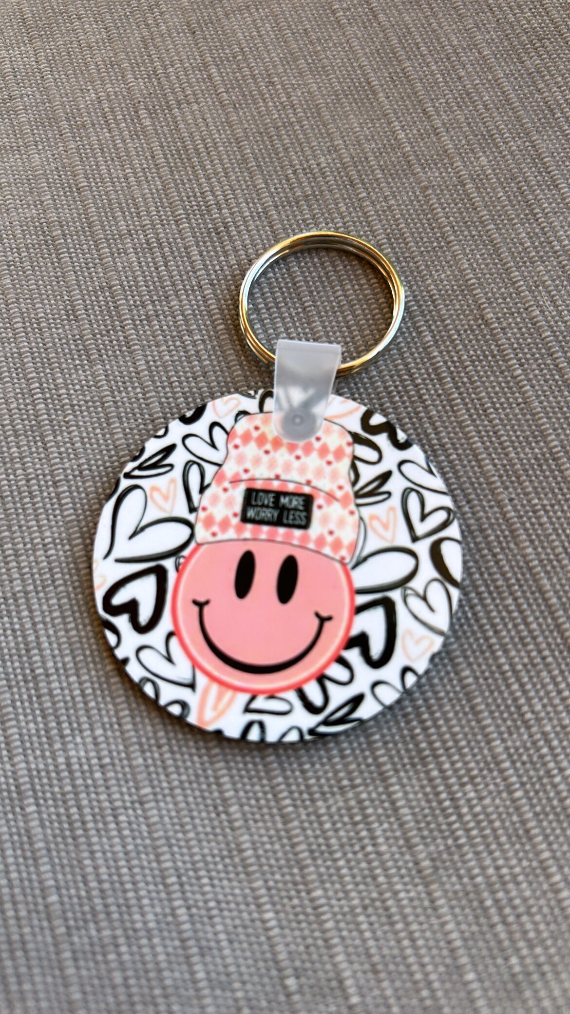 Round Keychain, Personalized Gift, Cute Keychain, Sublimation, Custom ...