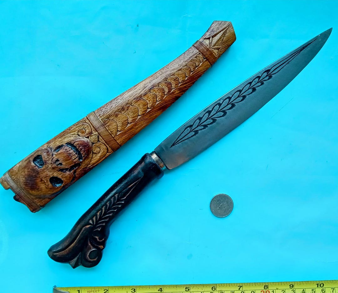 Filipino Knife Tribal Mini Bolo Barong Style Handmade in Albay Visayas ...