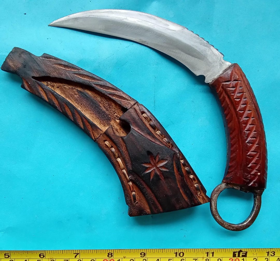 Karambit Philippine Ifugao Igorots Ethnic Handmade Hunting Camping ...