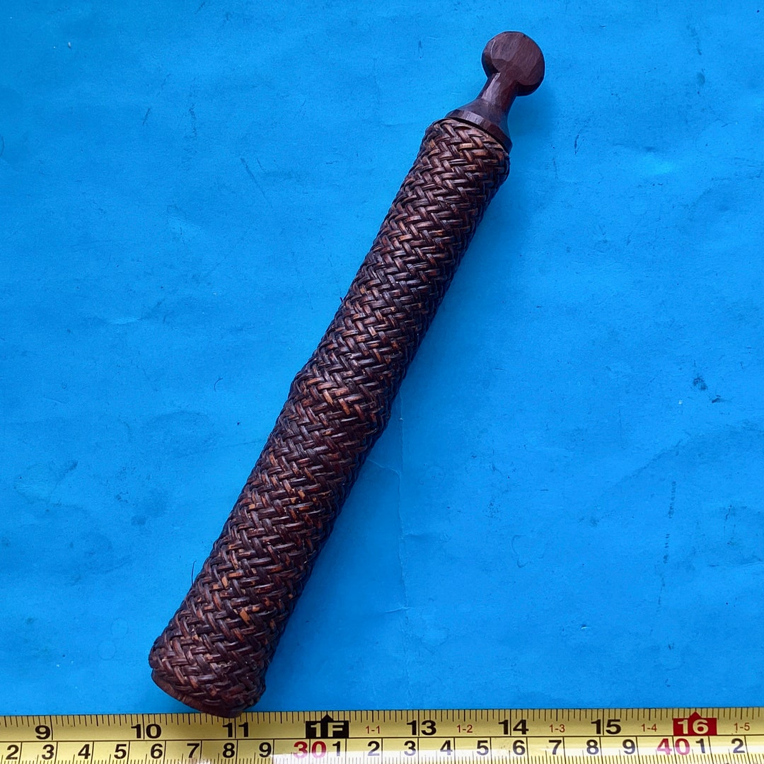 Tabayag Lime Container Igorots Ifugao Carvings Philippine Wood Rattan ...