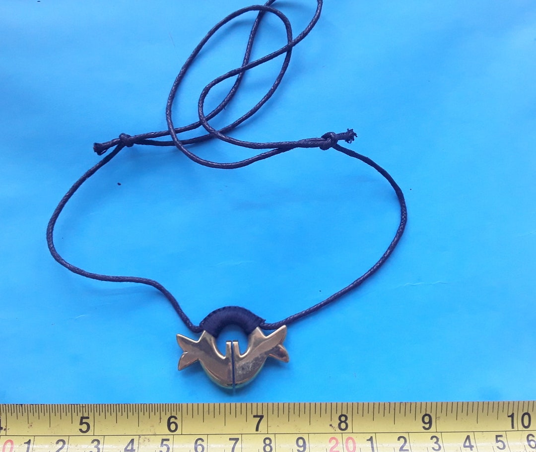 Lingling-o Ifugao Brass Pendant Necklace Tribal Fertility Luck - Etsy
