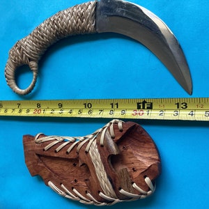 Karambit Philippine Ifugao Igorot Ethnic Handmade Hunting Camping Knife ...