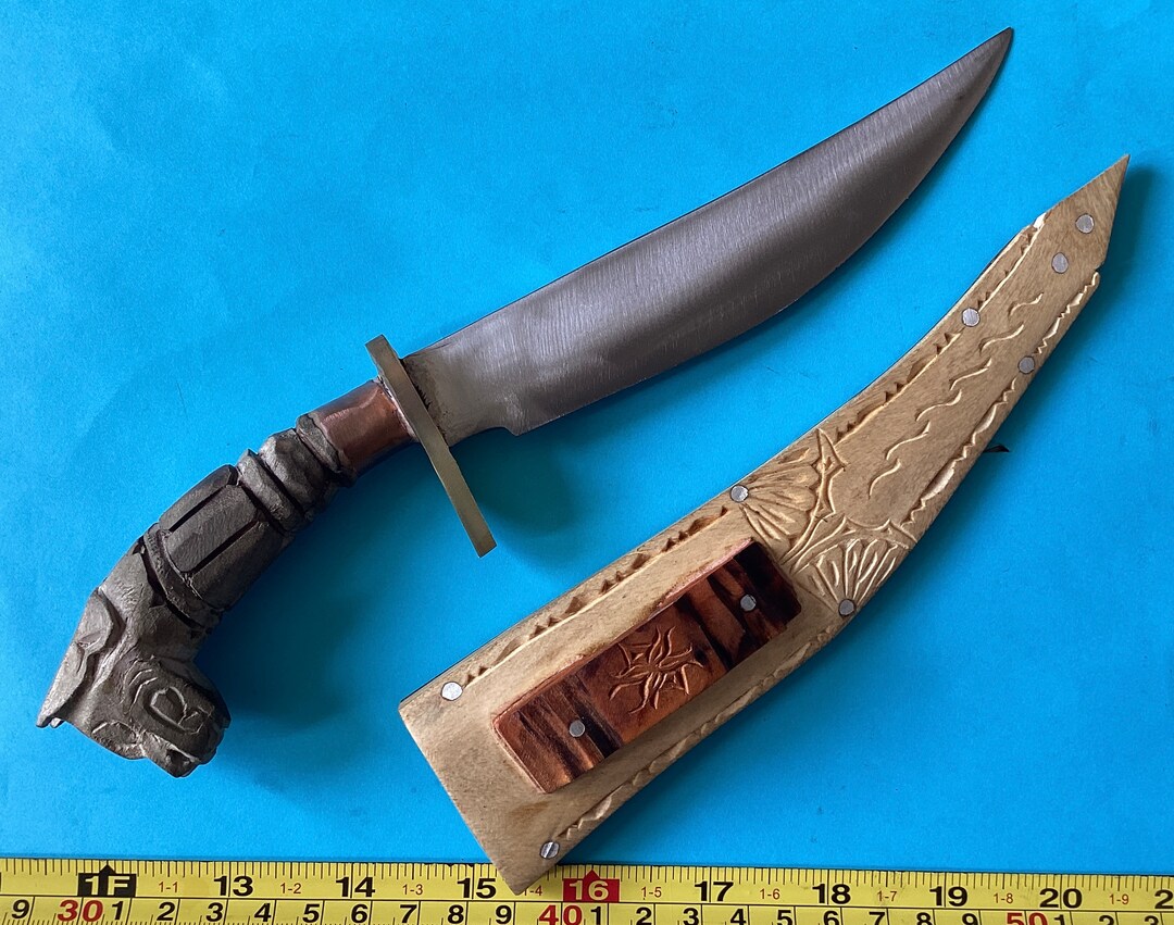 Filipino Knife Tribal Blade Mini Bolo Anhay Style Handmade in Visayas ...