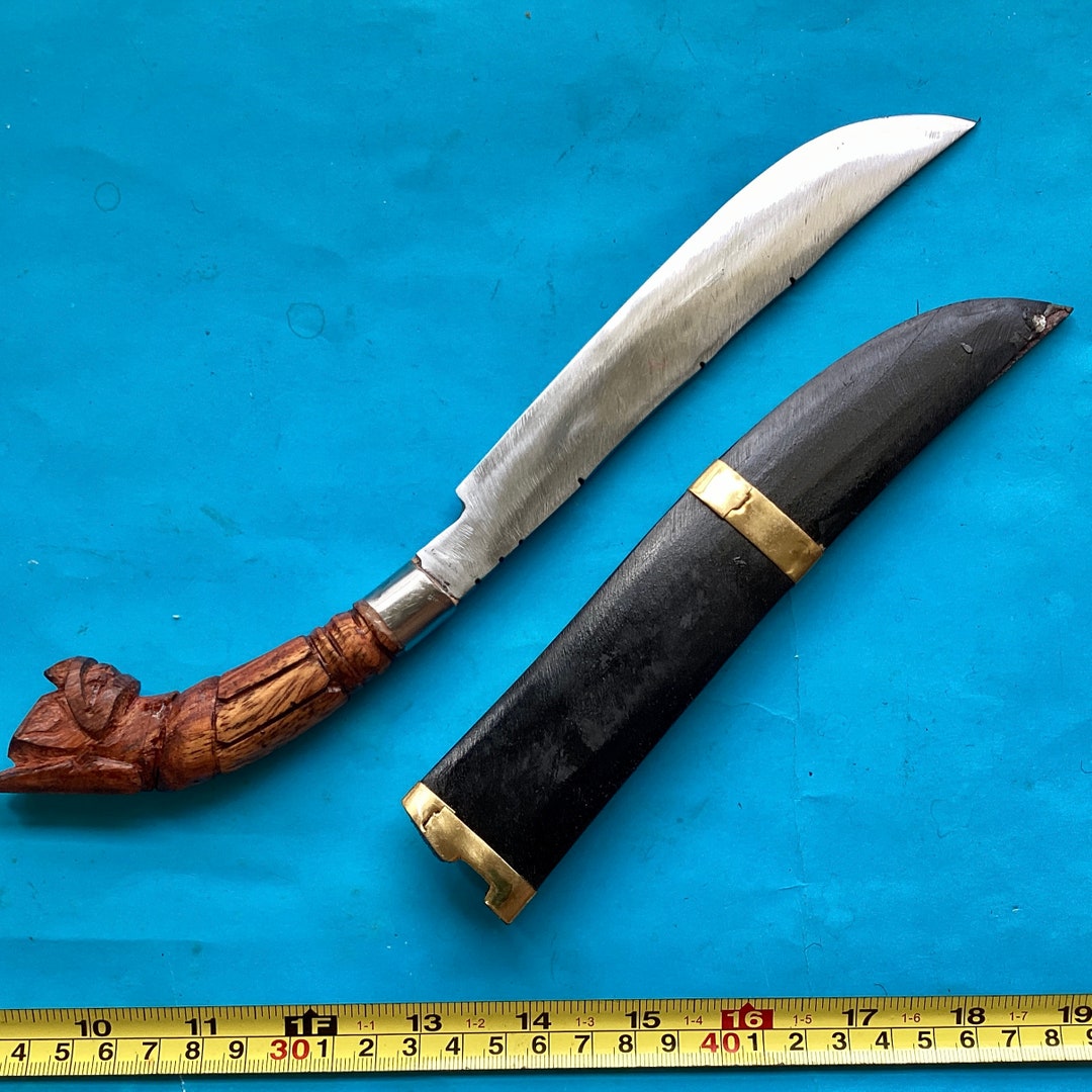 Filipino Knife Tribal Blade Bolo Anhay Style Handmade in Visayas Bicol ...