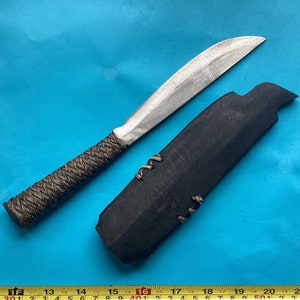Ifugao Pinahig Philippine Handmade Knife in Scabbard 6 Blade - Etsy
