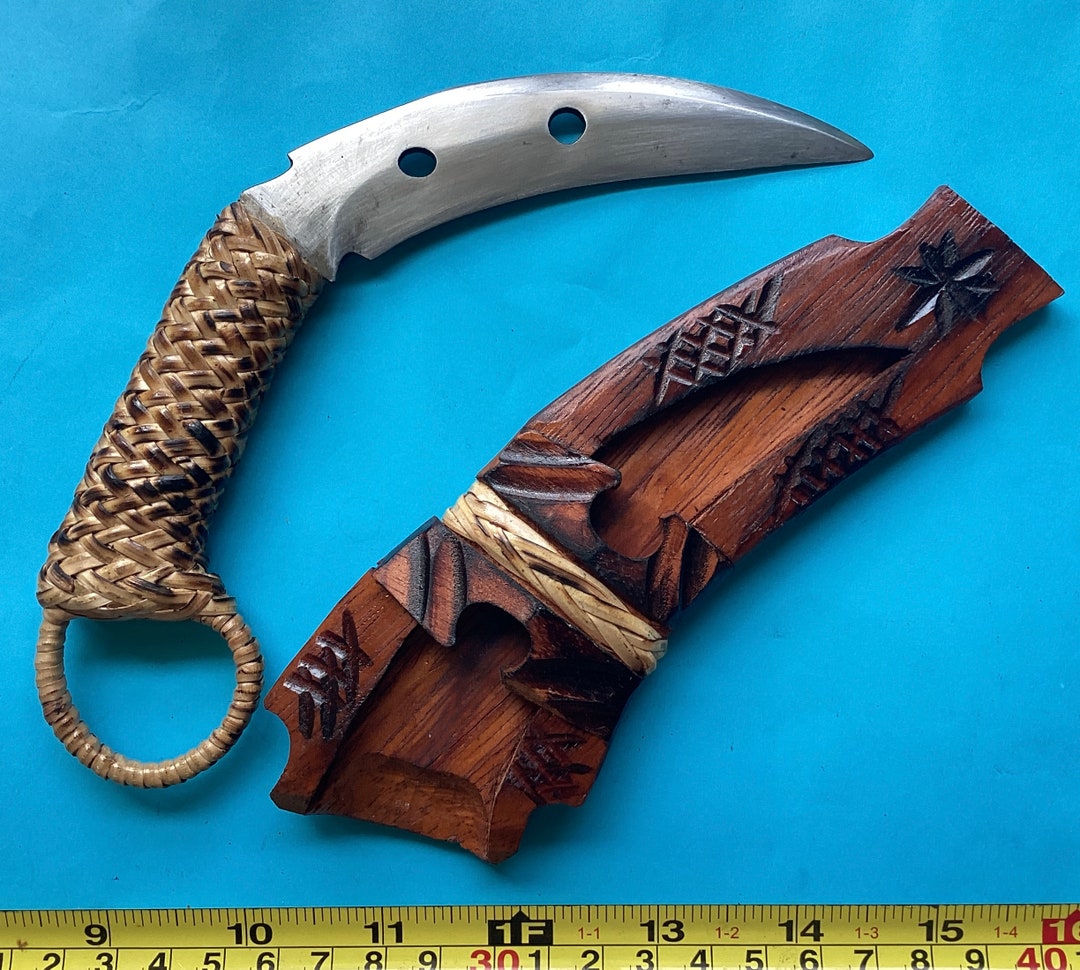 Karambit Philippines Ifugao Igorots Ethnic Handmade Hunting Camping ...