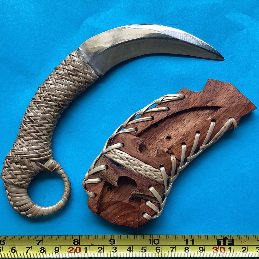 Karambit Philippine Ifugao Igorot Ethnic Handmade Hunting Camping Knife ...