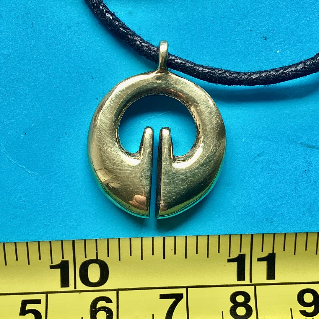 Lingling-o Ifugao Brass Pendant Necklace Tribal Ethnic Fertility ...