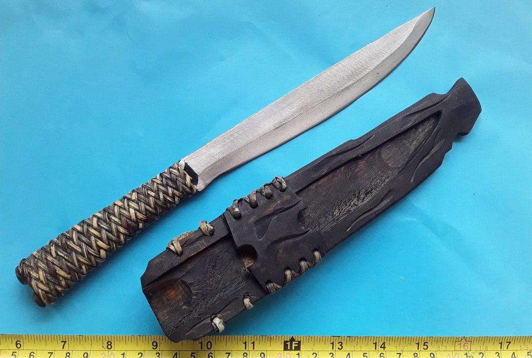 Ifugao Pinahig Philippine Handmade Knife in Scabbard 7 - Etsy