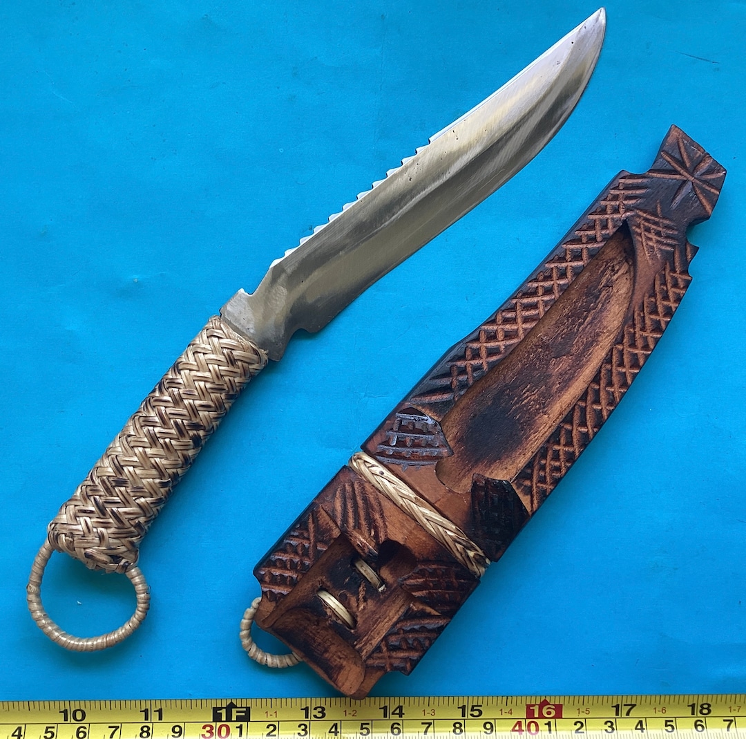 Philippine Ifugao Igorots Ethnic Handmade Hunting Camping Knife ...