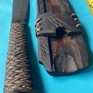 Ifugao Pinahig Philippine Handmade Knife in Scabbard 6 Blade - Etsy