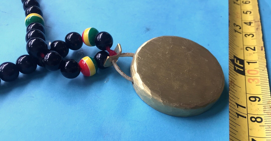 Igorot Filipino Brass Gong / Gangsa Pendant Necklace Tribal Clearance ...
