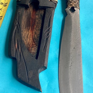 Ifugao Pinahig Philippine Handmade Knife in Scabbard 6 Blade - Etsy