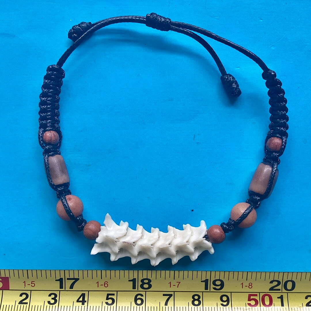 Snake Bones Vertebrae Beads Bracelet Philippines Kalinga Handmade Rare - Etsy