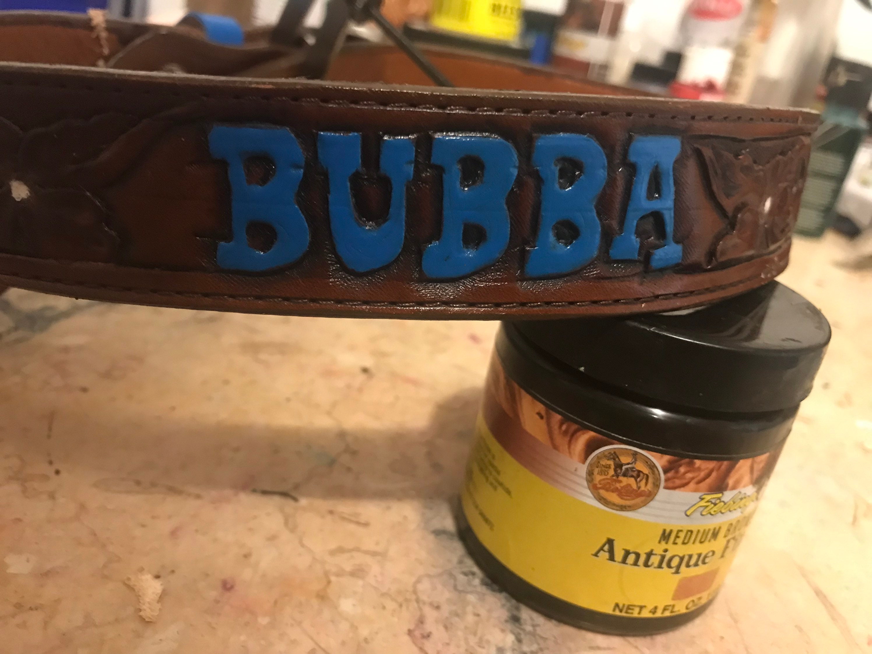 Name Belt. Western Hand-tooled Custom Leather Belt - Etsy