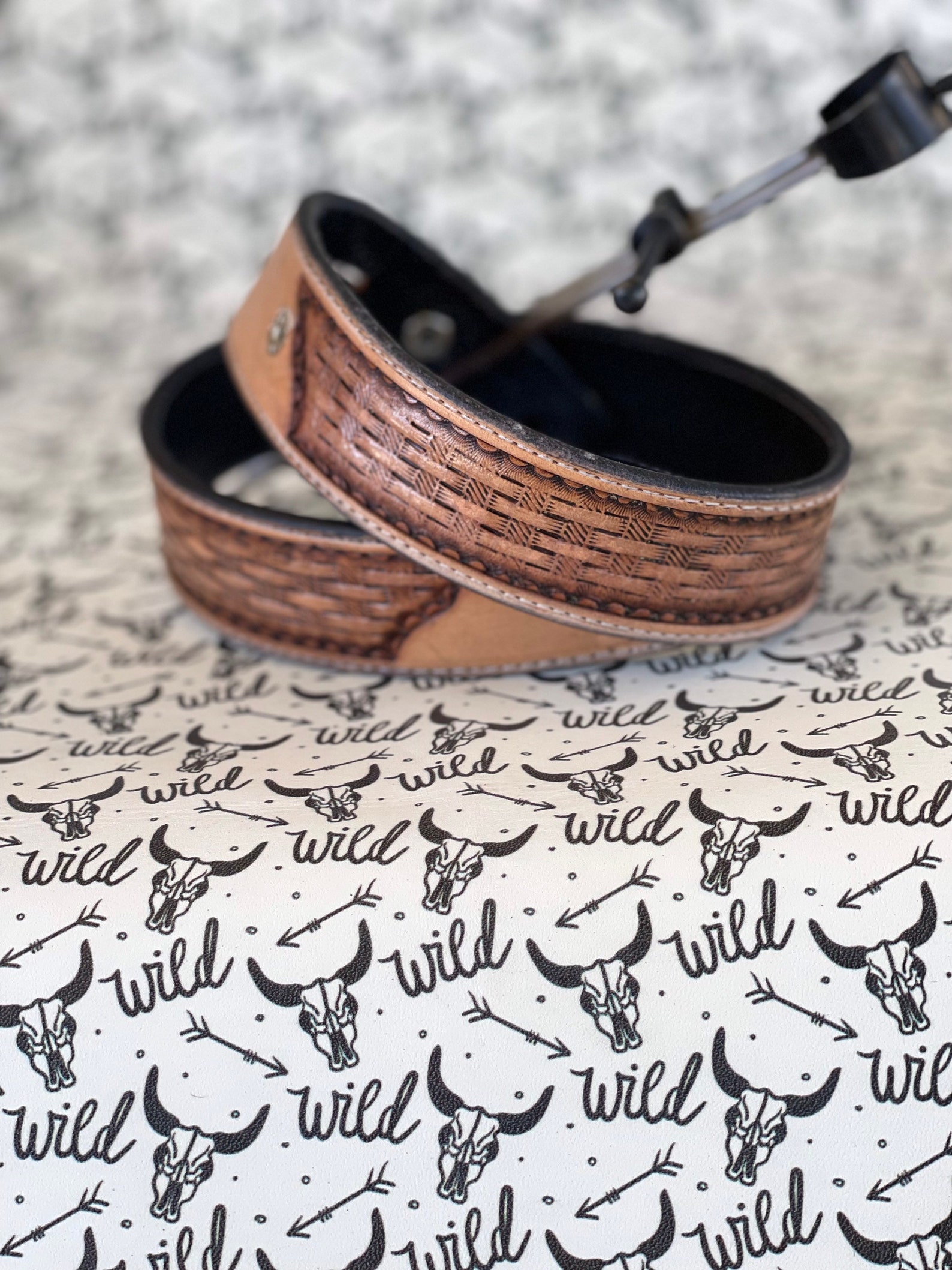 Name Belt. Western Hand-tooled Custom Leather Belt - Etsy