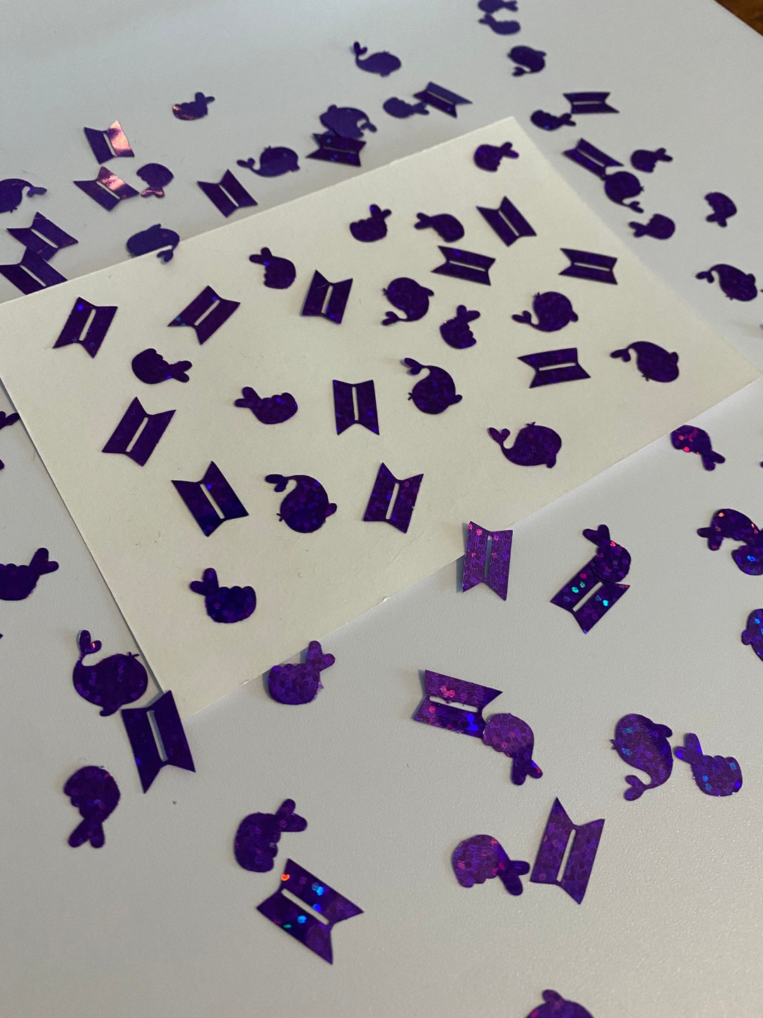 We Are Bulletproof Confetti, BTS Confetti, Finger Heart Confetti, ARMY ...