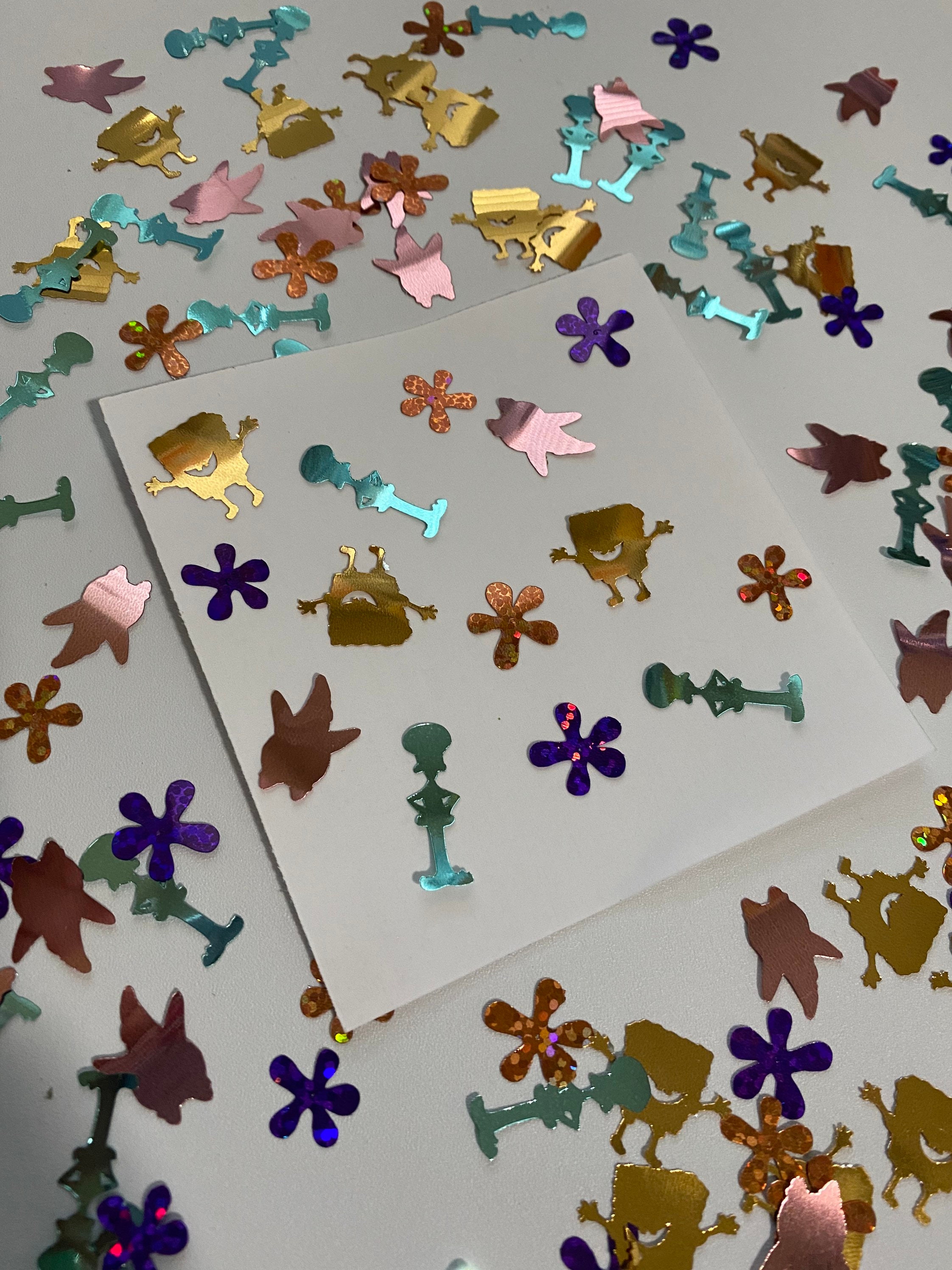 Sponge Confetti Sea Sponge Confetti Starfish Confetti Squid | Etsy