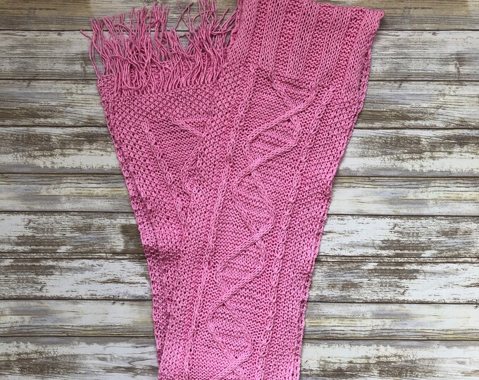 Pink DNA Scarf, Science STEM Teacher, Girl Gang Gift, Scientist Grad ...