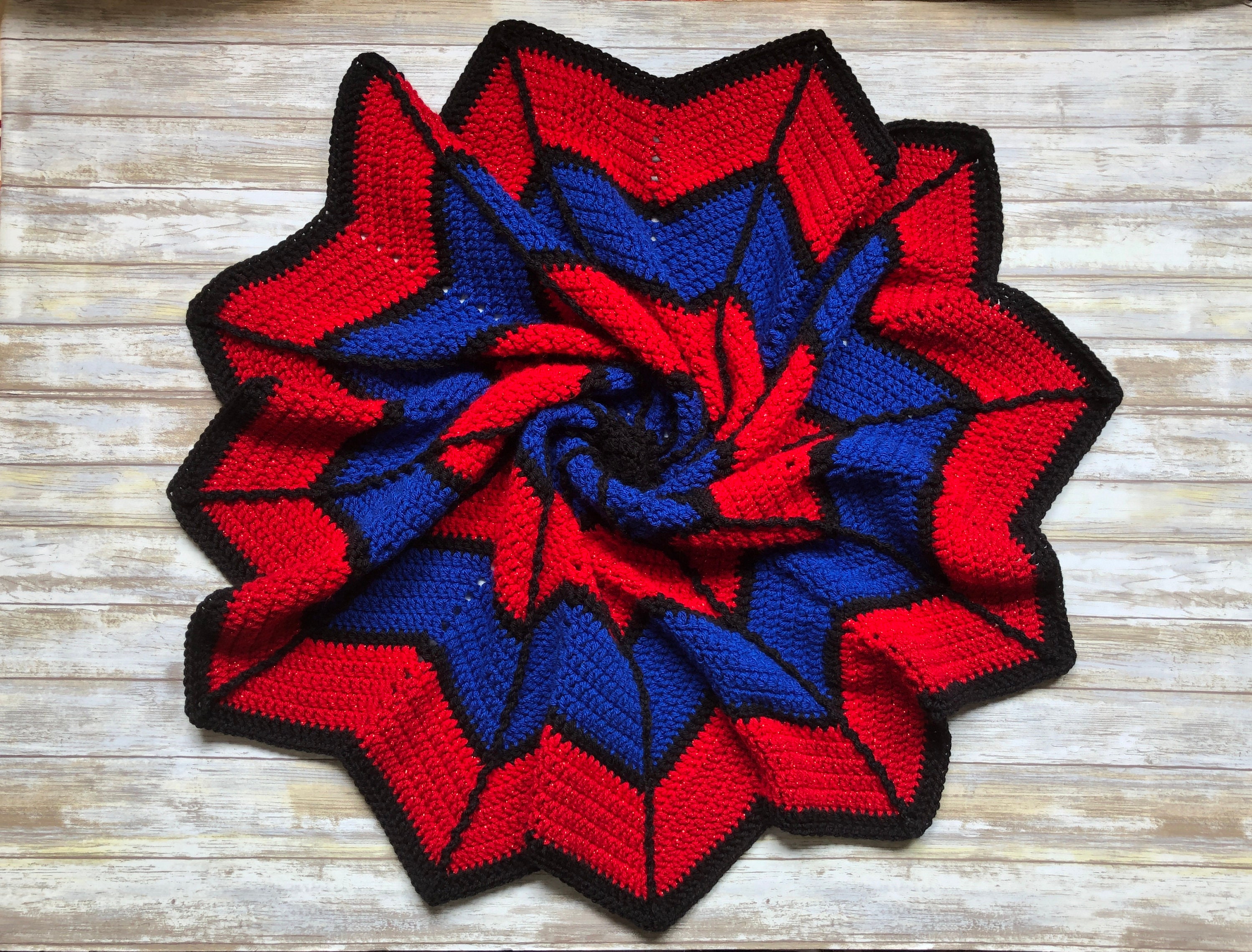 Toddler Spiderman Inspired Blanket Spider Web Blanket - Etsy