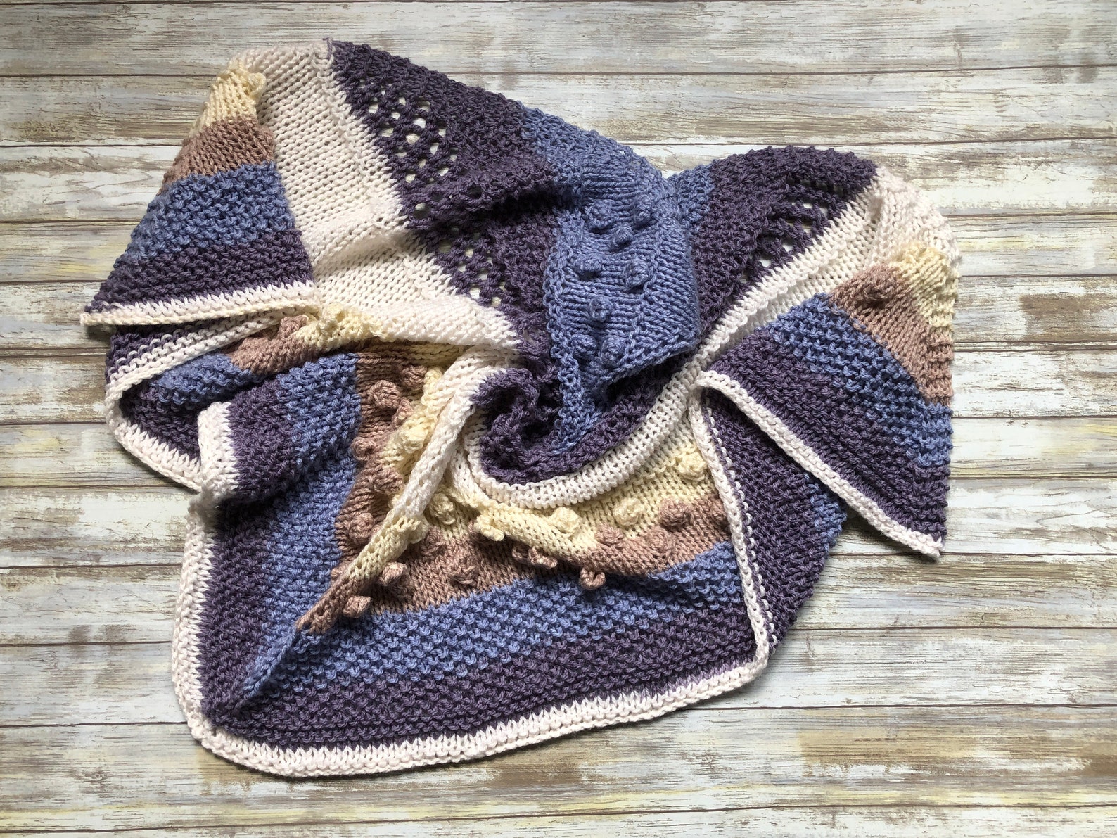 Desert Colors Striped Shawl, Always Cold, Shoulder Cape, Heavy Shawl ...