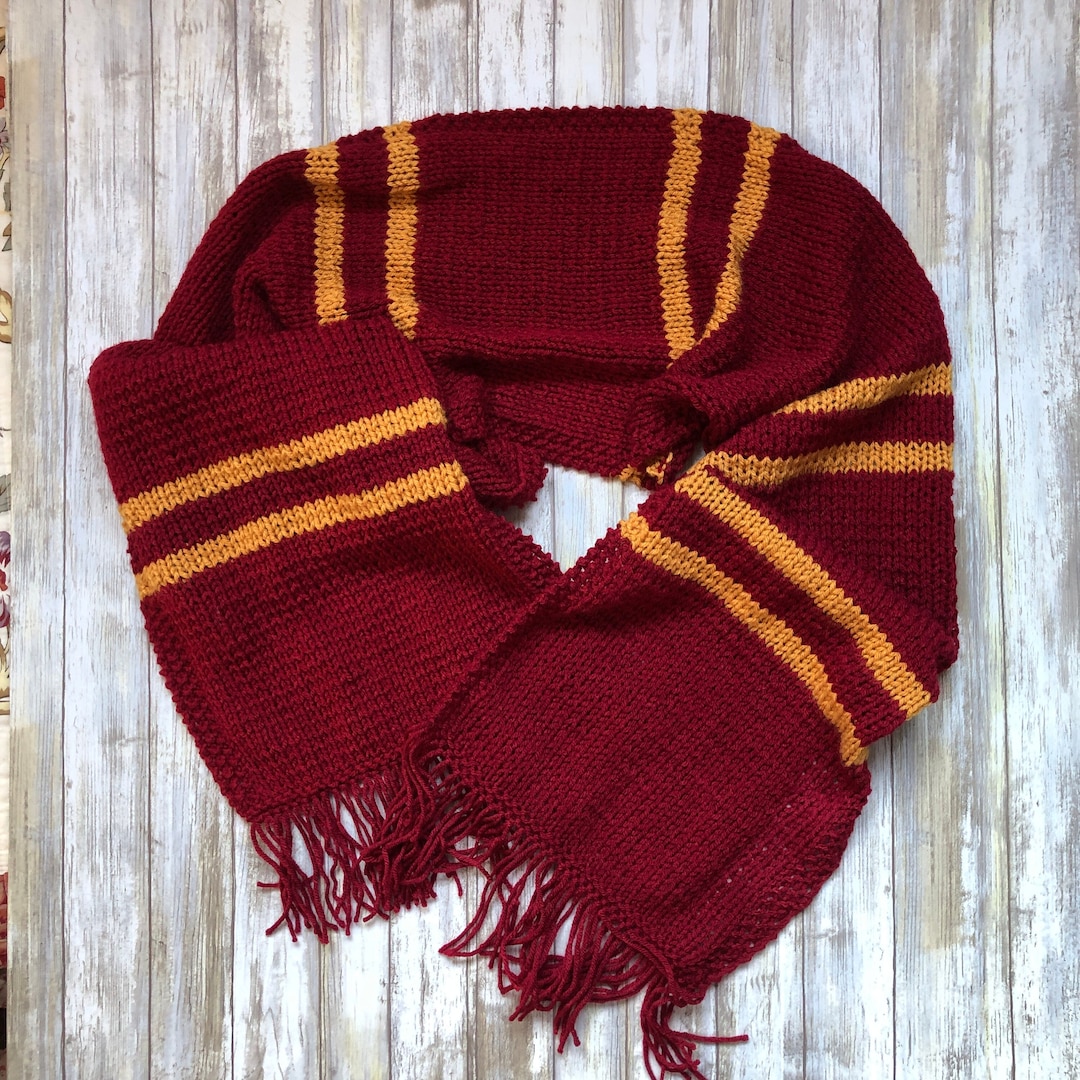 Wizard Scarf Gift, Wizarding School, Handmade Scarf Order of the ...