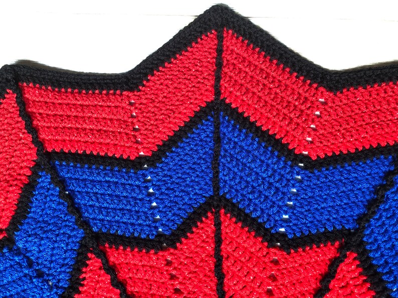 Toddler Spiderman Inspired Blanket Spider Web Blanket - Etsy