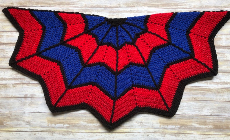 Toddler Spiderman Inspired Blanket Spider Web Blanket - Etsy