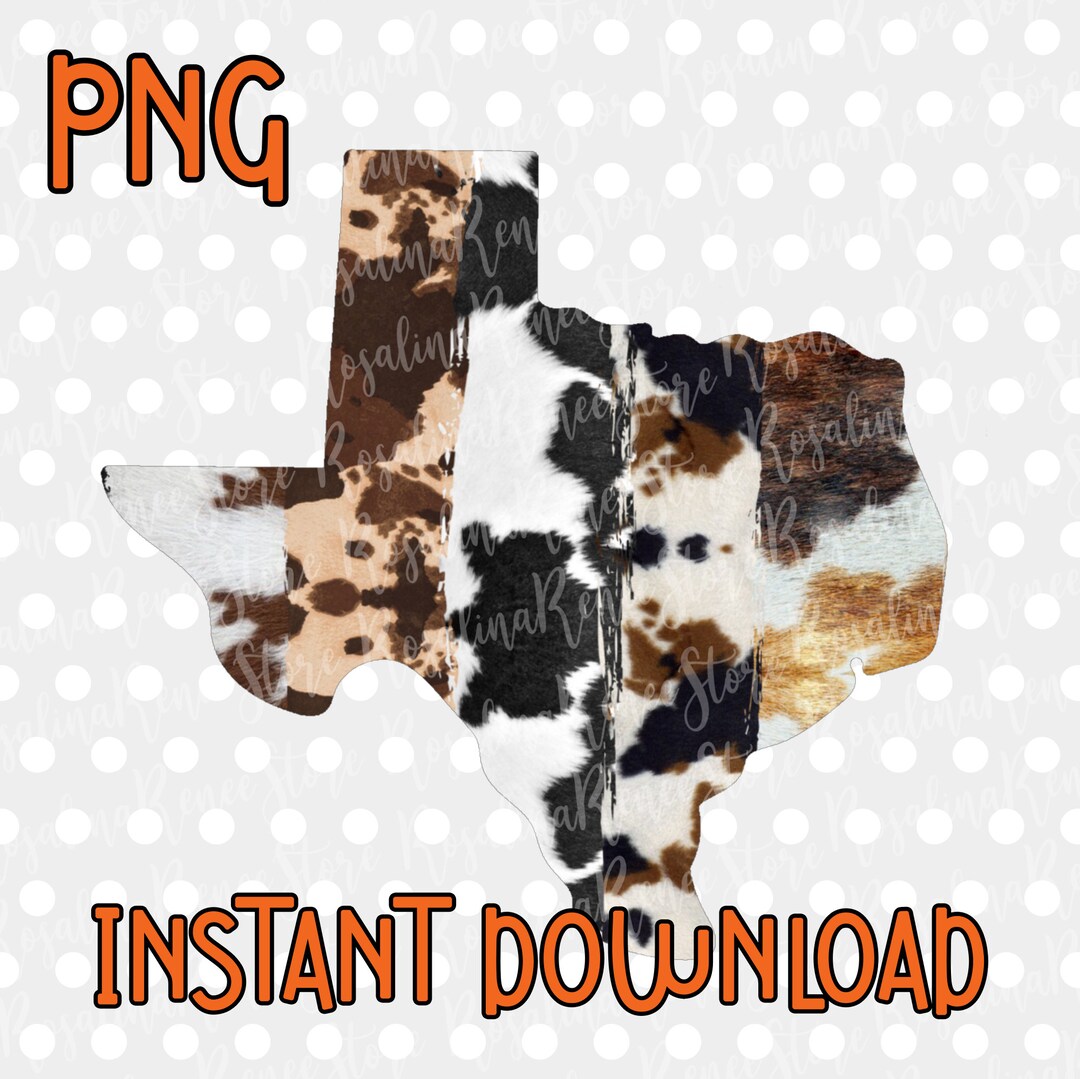 TEXAS LOGO VACA - Etsy