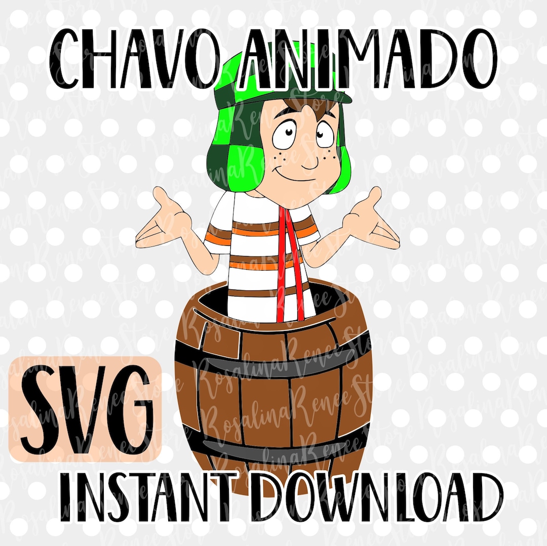 CHAVO ANIMATED SVG - Etsy