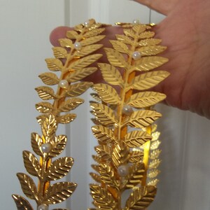 Ancient Greek Style Stefana Olive Leaf Crowns Set of Two - Etsy