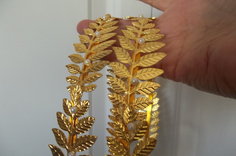Ancient Greek Style Stefana Olive Leaf Crowns Set of Two - Etsy