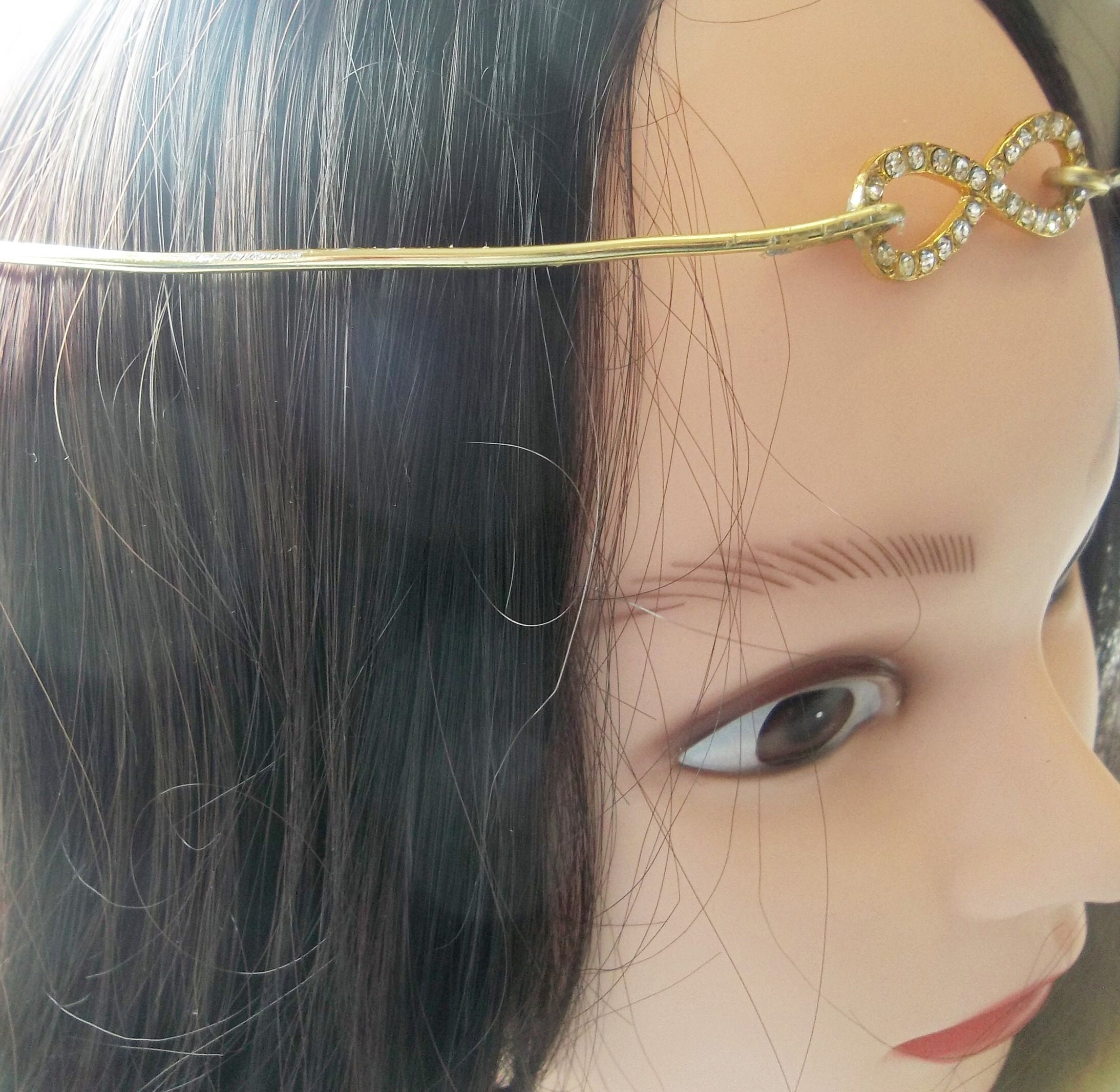 Stefana Wedding Crowns, Infinity Halo's, Set of Two, Greek Orthodox ...