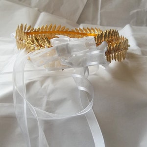 Ancient Greek Style Stefana Olive Leaf Crowns Set of Two - Etsy