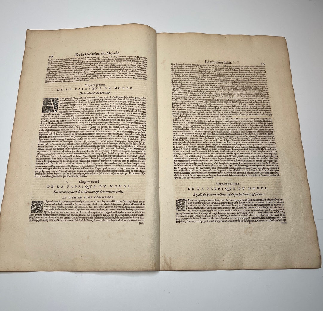 Paper From 1611. Extremely Old GENUINE Original Antique Pages Ideal for ...