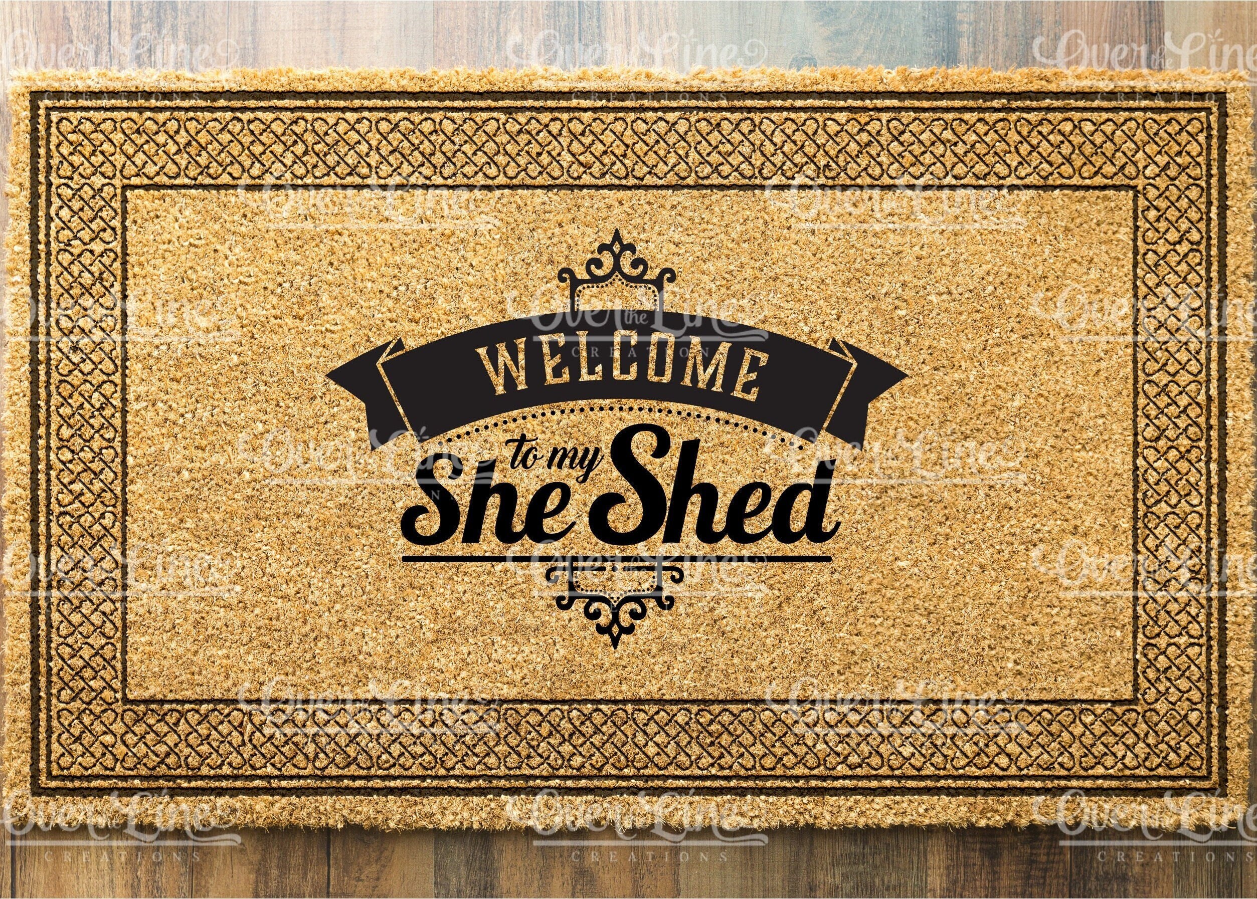 She Shed Welcome SVG - Etsy