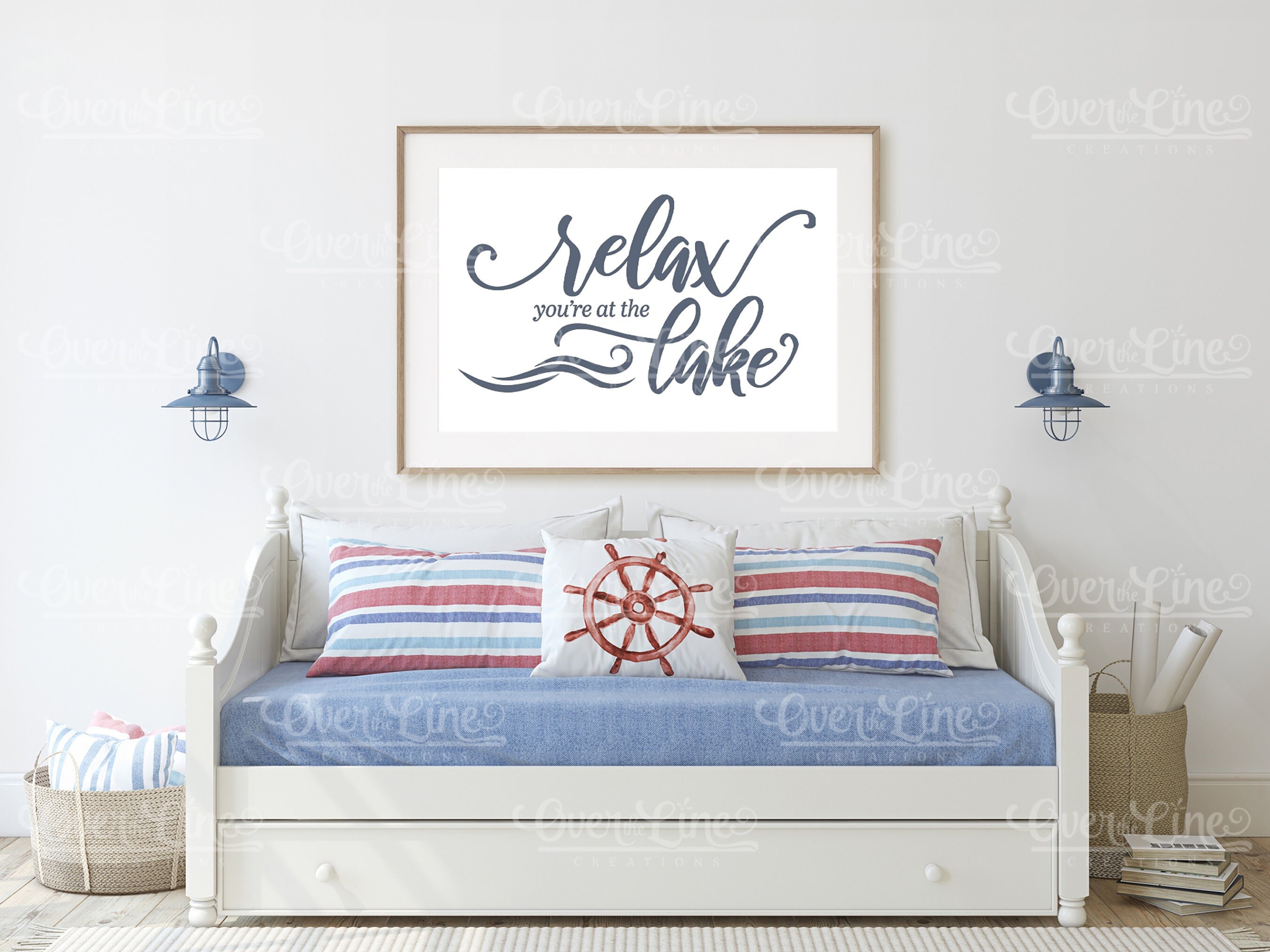 Relax You're at the Lake SVG - Etsy