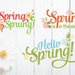 Welcome Spring Bundle SVG/PNG/EPS - Etsy