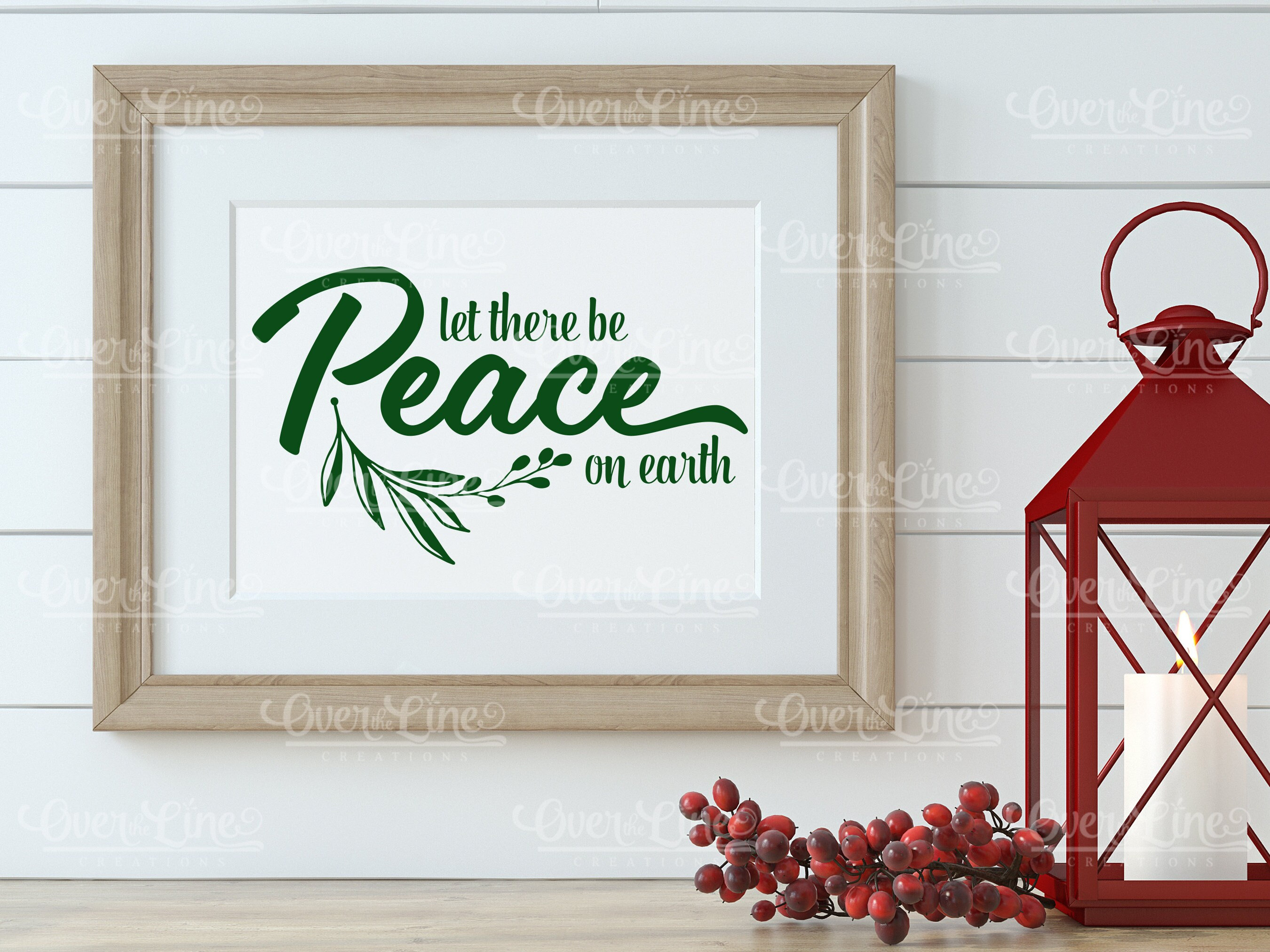Let There Be Peace on Earth SVG - Etsy
