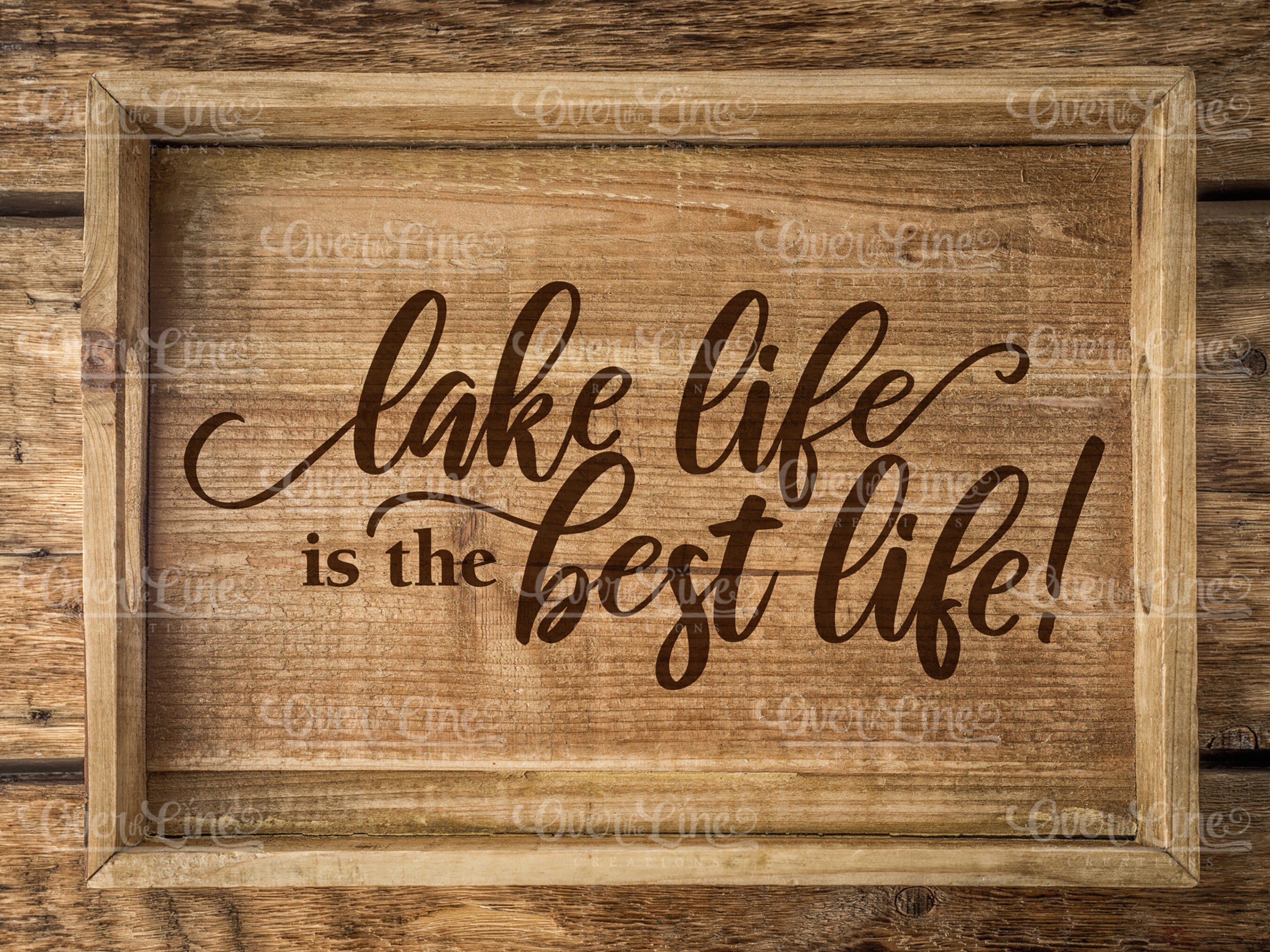 Lake Life Best Life SVG - Etsy