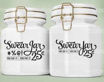 Sorry for the Coin Shortage I Started a Swear Jar . Svg Cut File ...