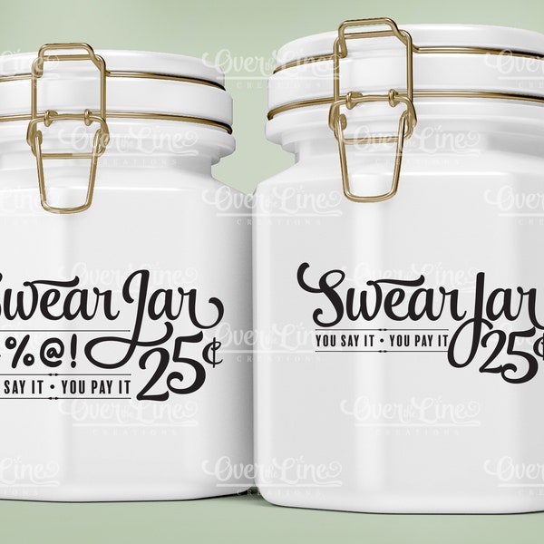 Swear Jar - Etsy
