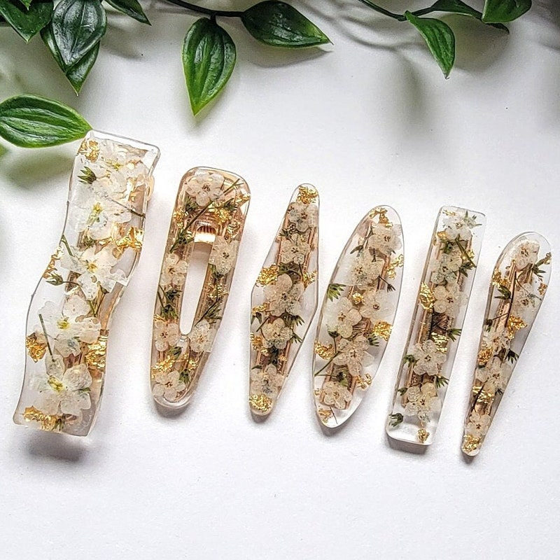 Spring Hair Clips - Etsy