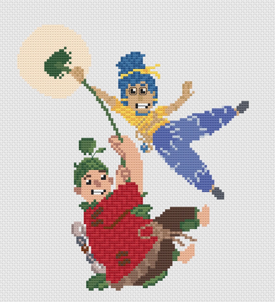 It Takes Two - Cody and May - Cross Stitch Pattern - Instant Download ...