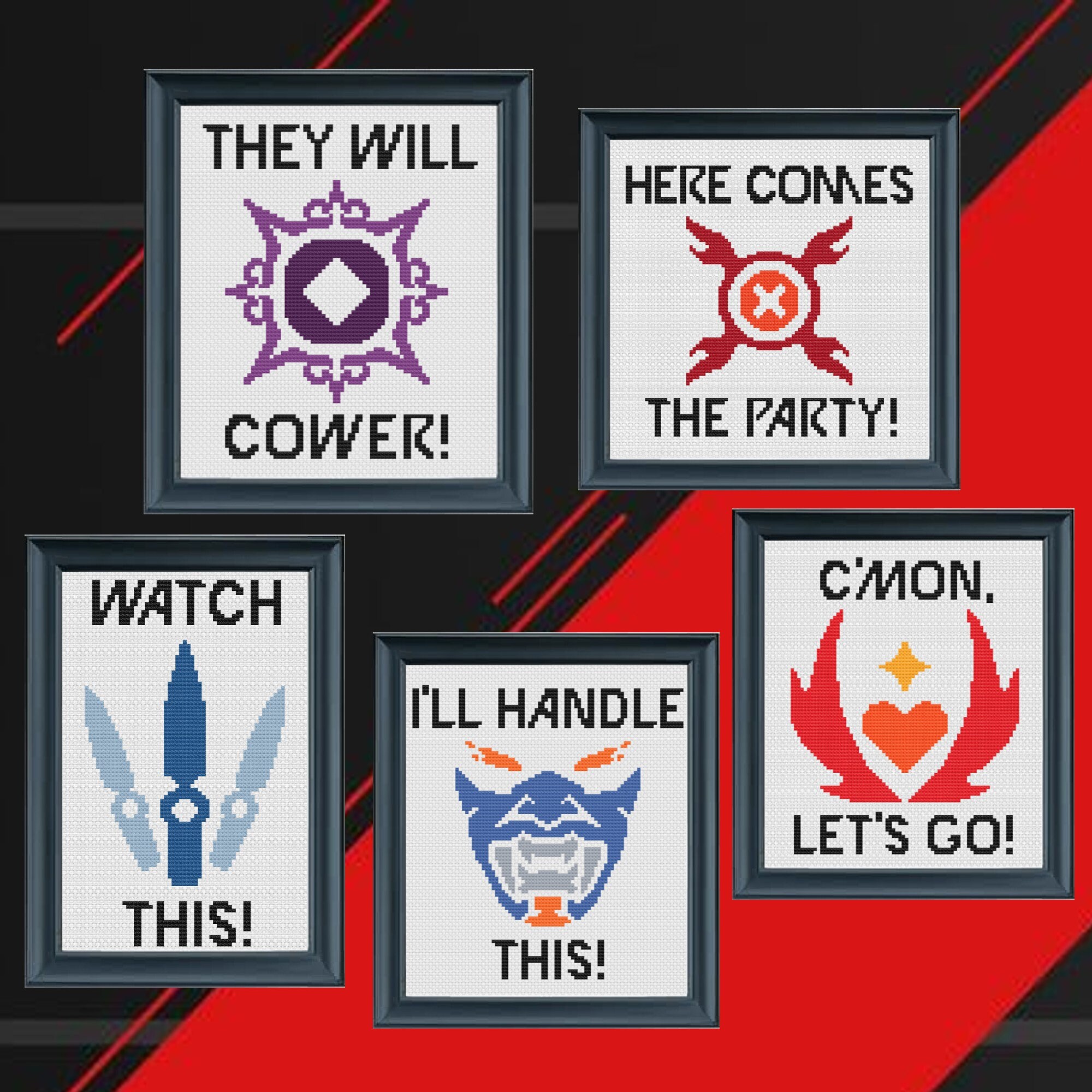 Duelist Ultimate Bundle Reyna, Raze, Jett, Phoenix, Yoru Valorant Cross ...