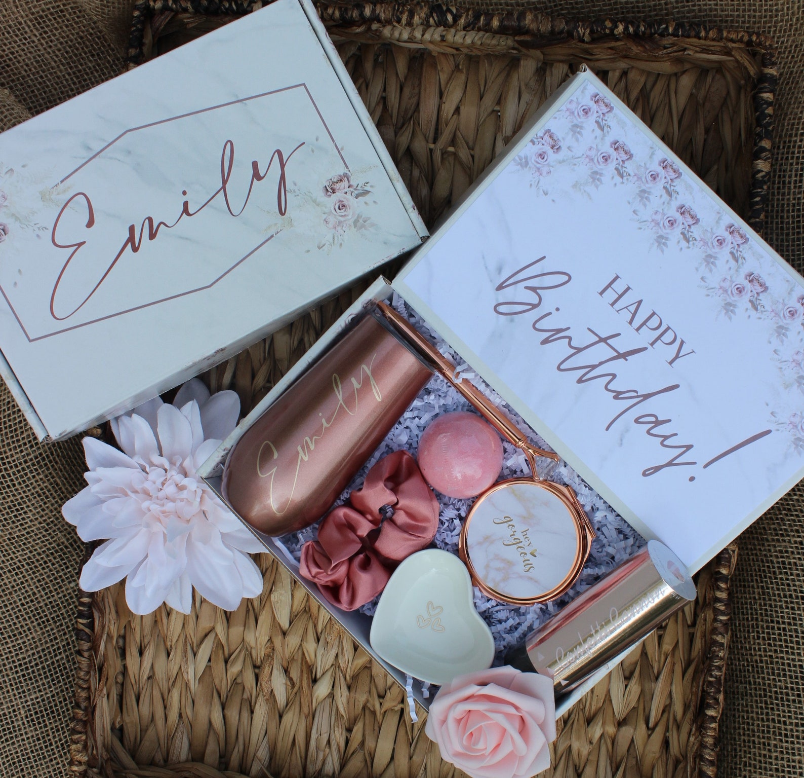Happy Birthday Gift Box Bridal Party Gift Box Celebration - Etsy