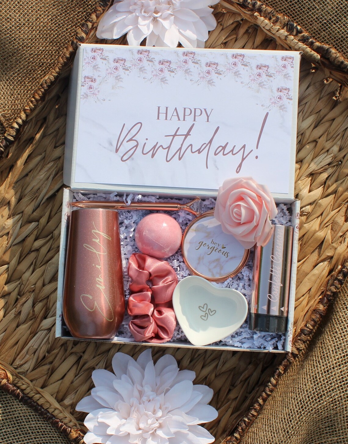 Happy Birthday Gift Box Bridal Party Gift Box Celebration - Etsy