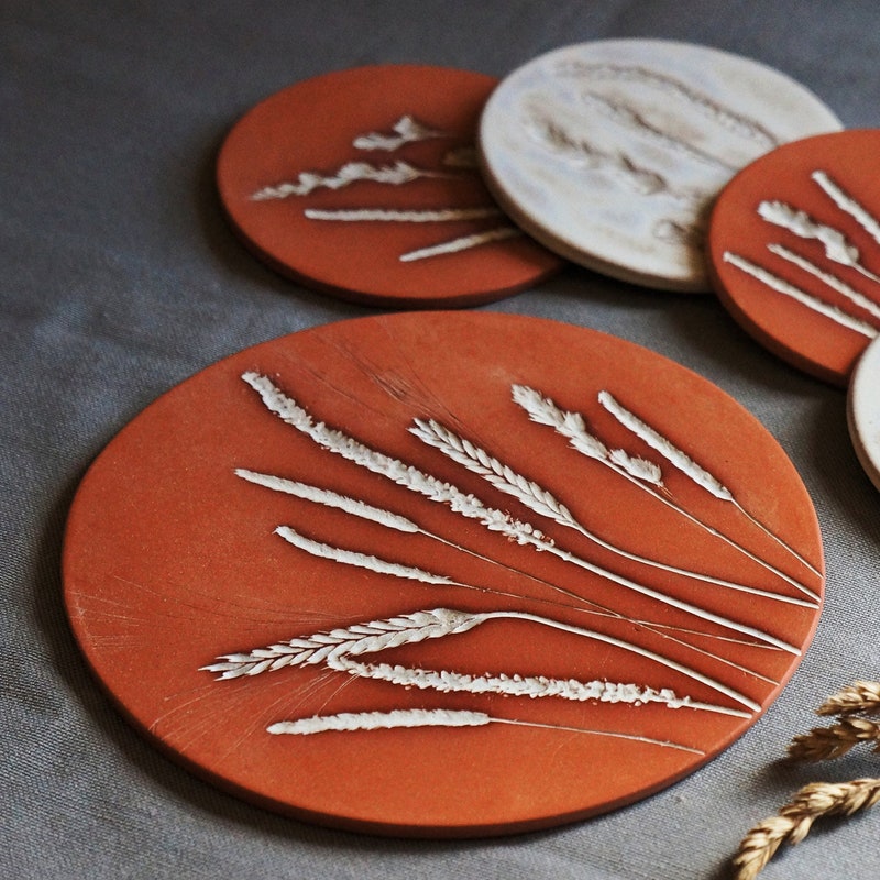 Ceramic Trivet - Etsy