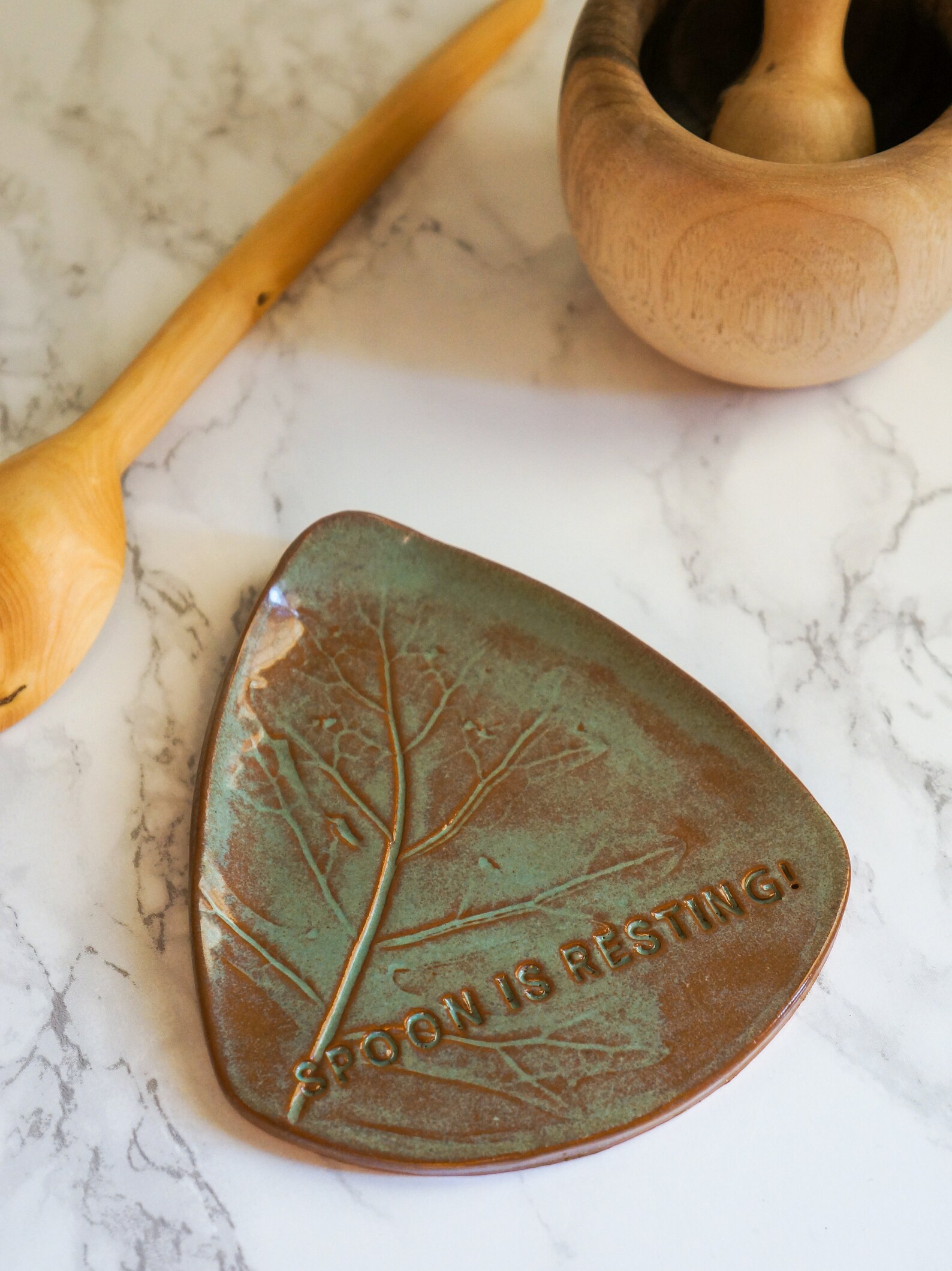 Terracotta Spoon Rest Ceramic Spoon Holder Ladle Rest - Etsy